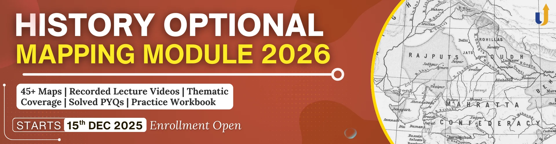 UPSC CSE History Optional Mapping Module 2026 - LevelUp IAS